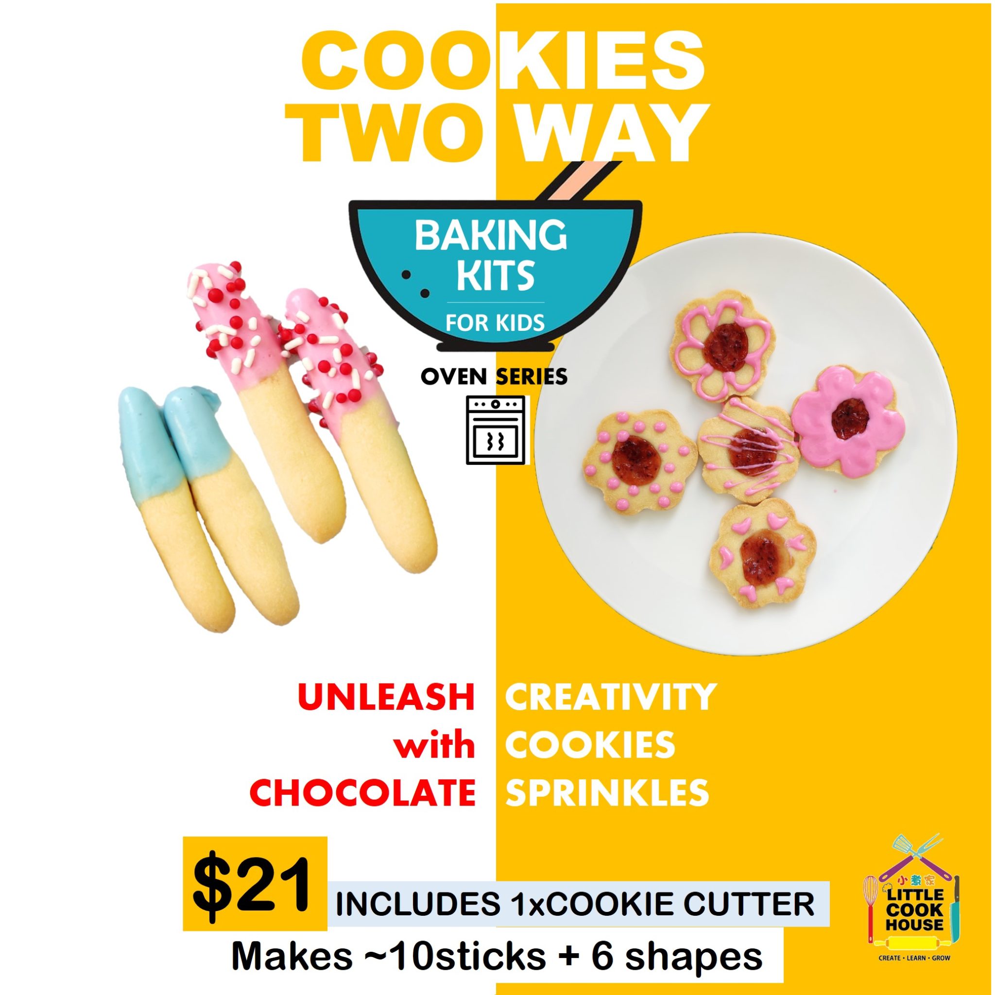Little Cookhouse - Baking and cooking workshops for 3 to 12 years